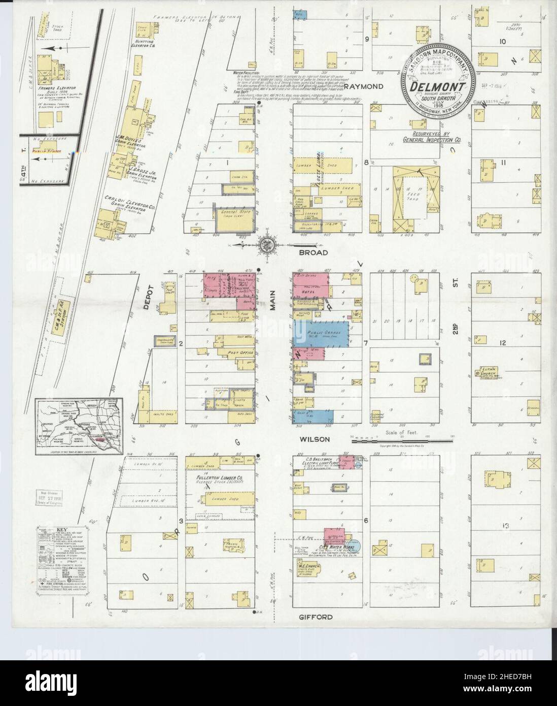 Map of delmont hi-res stock photography and images - Alamy
