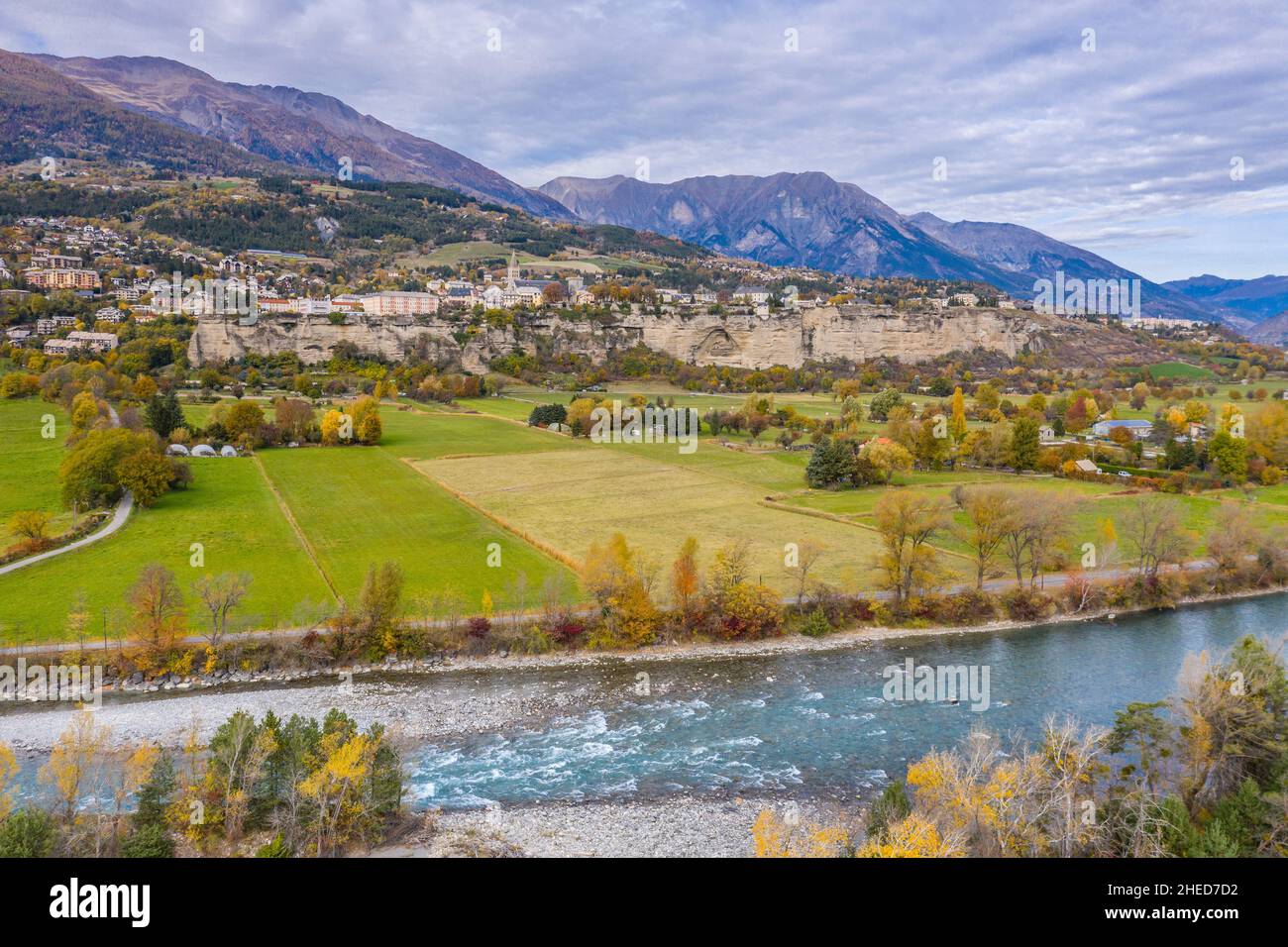 Durance river town embrun hi-res stock photography and images - Alamy
