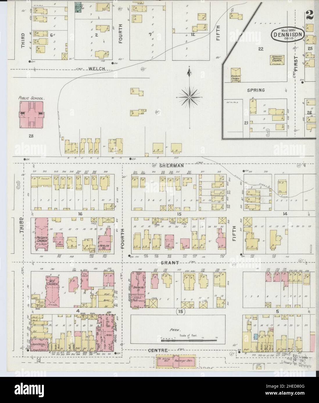 Tuscarawas county map hi-res stock photography and images - Alamy