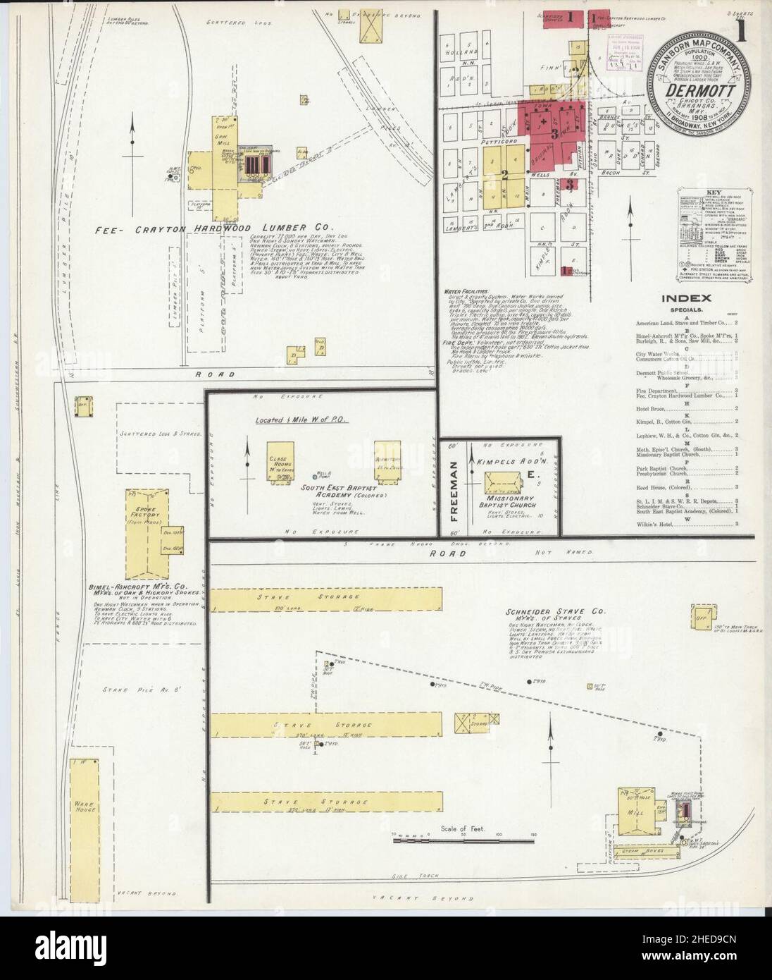 Map of dermott arkansas hi-res stock photography and images - Alamy