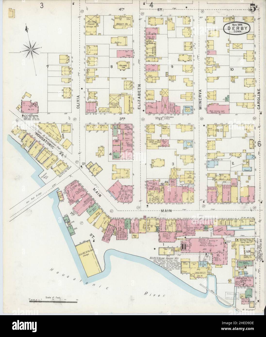 Map of derby hi-res stock photography and images - Alamy