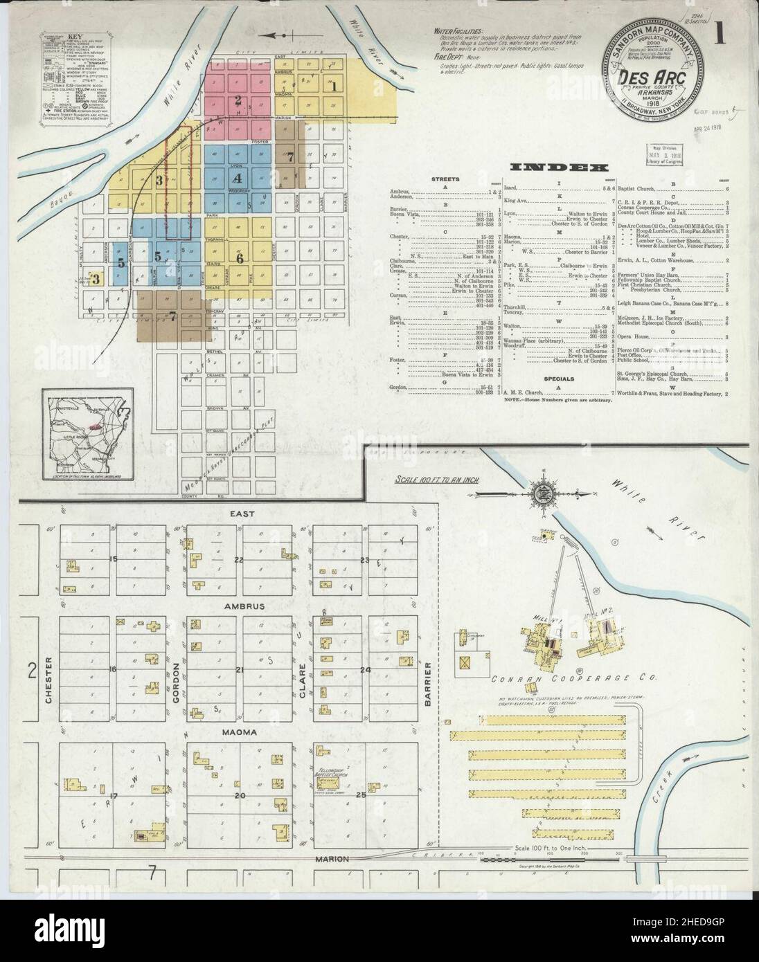Map of des arc hi-res stock photography and images - Alamy