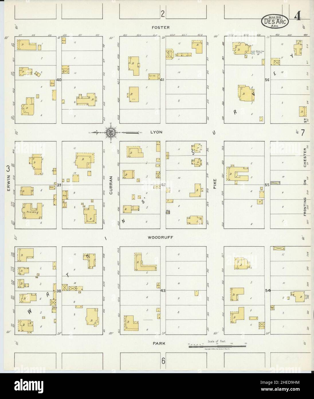Map of des arc hi-res stock photography and images - Alamy