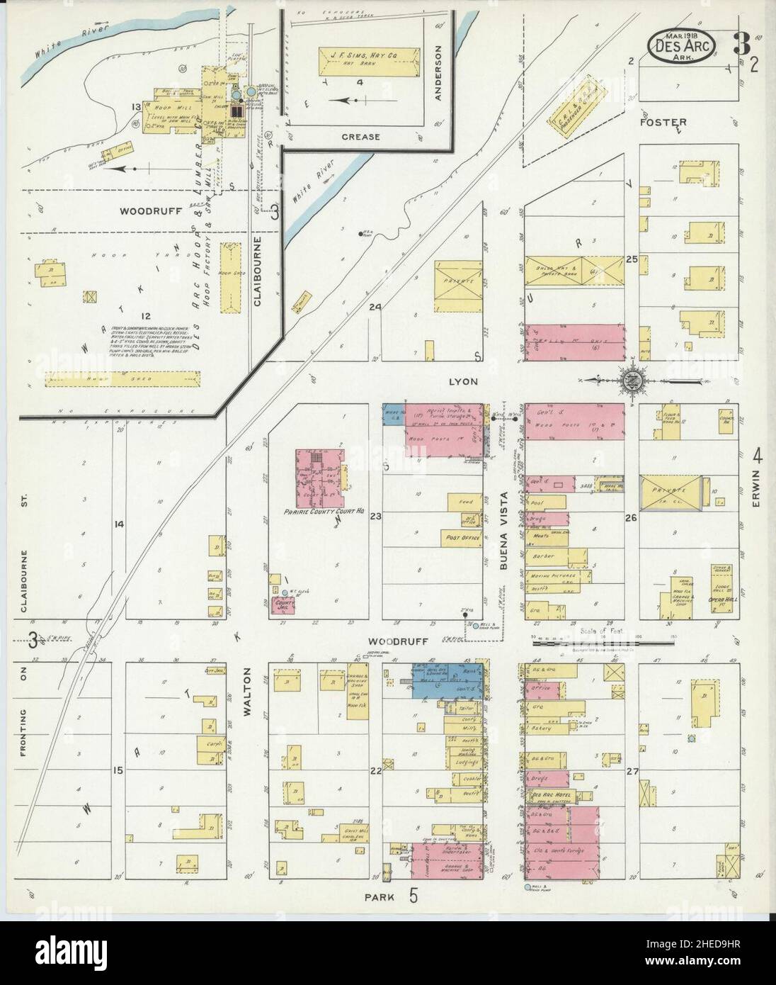 Map of des arc hi-res stock photography and images - Alamy