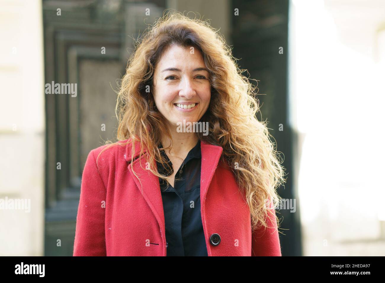Madrid, Spain. 10th Jan, 2022. Actress Isabel Rodes poses during the ...