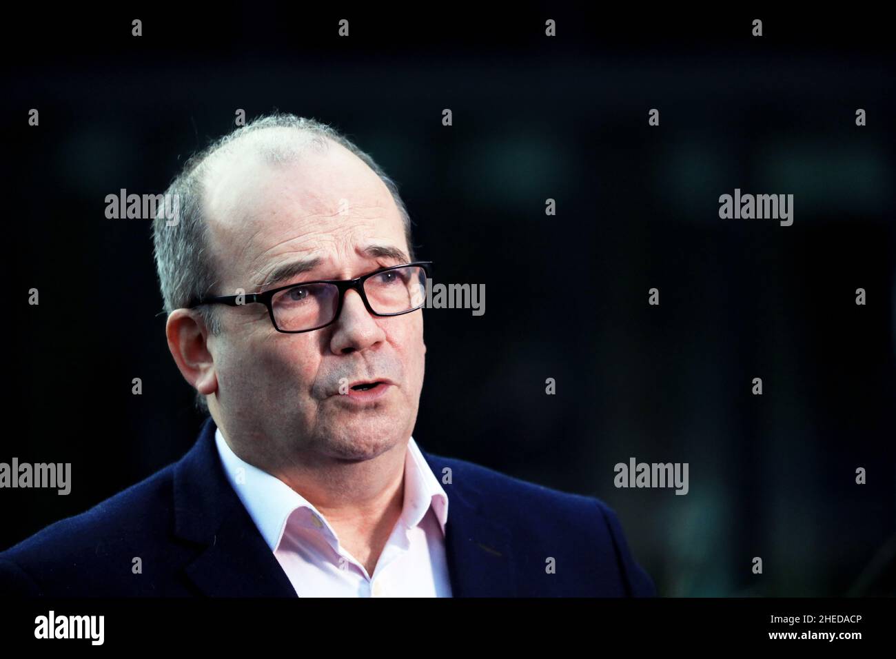 Sir Michael McBride Chief Medical Officer Northern Ireland speaks to ...