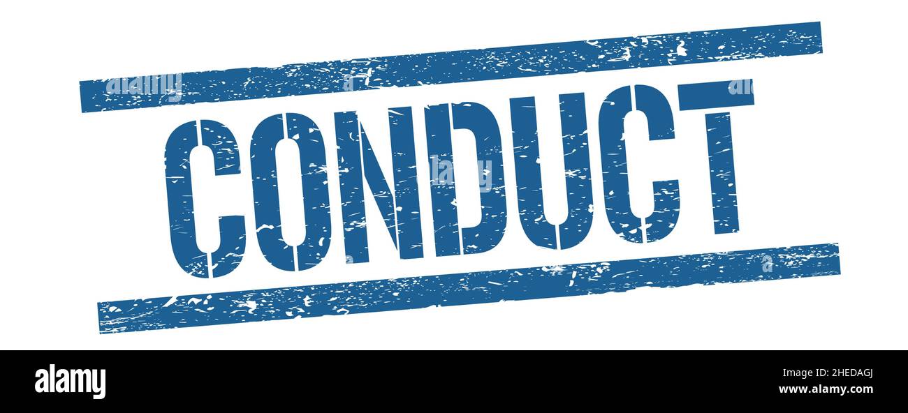 Conduct text hi-res stock photography and images - Alamy