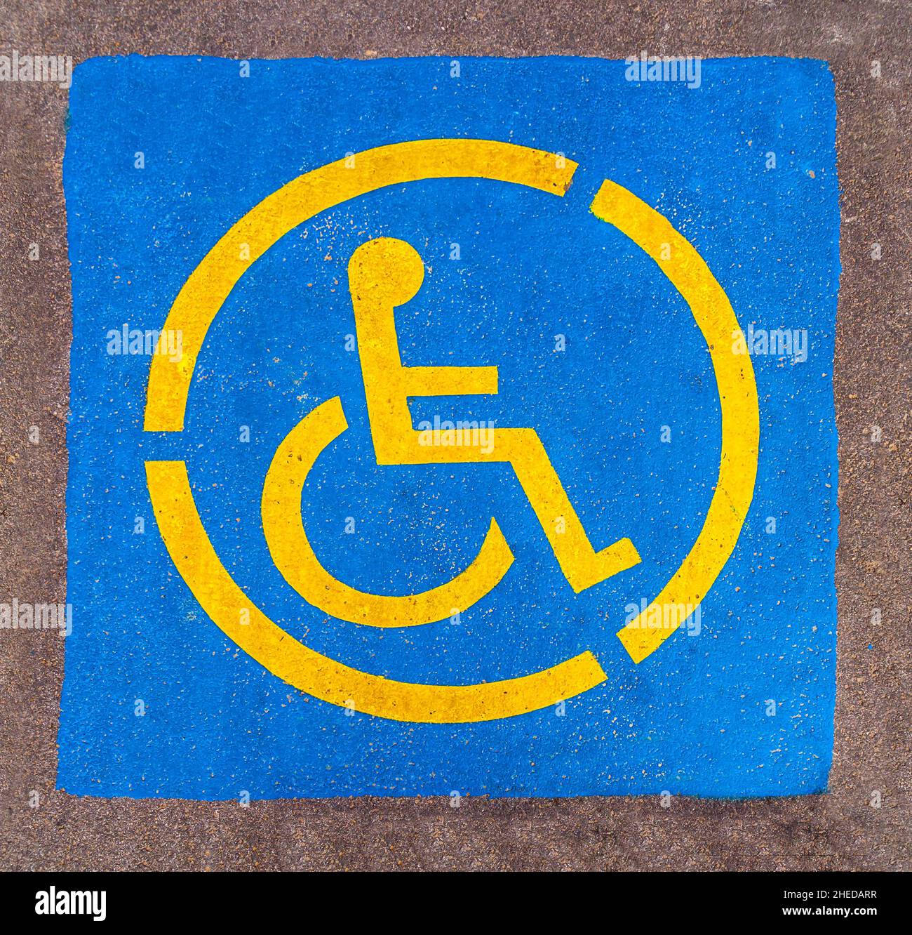 Parking for persons with disabilities hi-res stock photography and ...