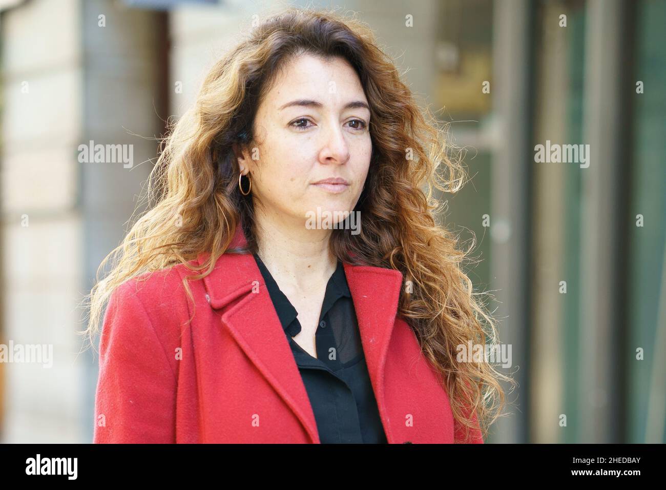 Actress Isabel Rodes poses during the portrait session at the center of ...