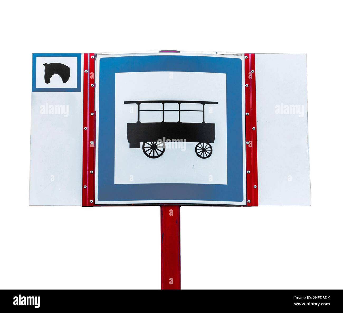 Horse and carriage road sign hi-res stock photography and images - Alamy