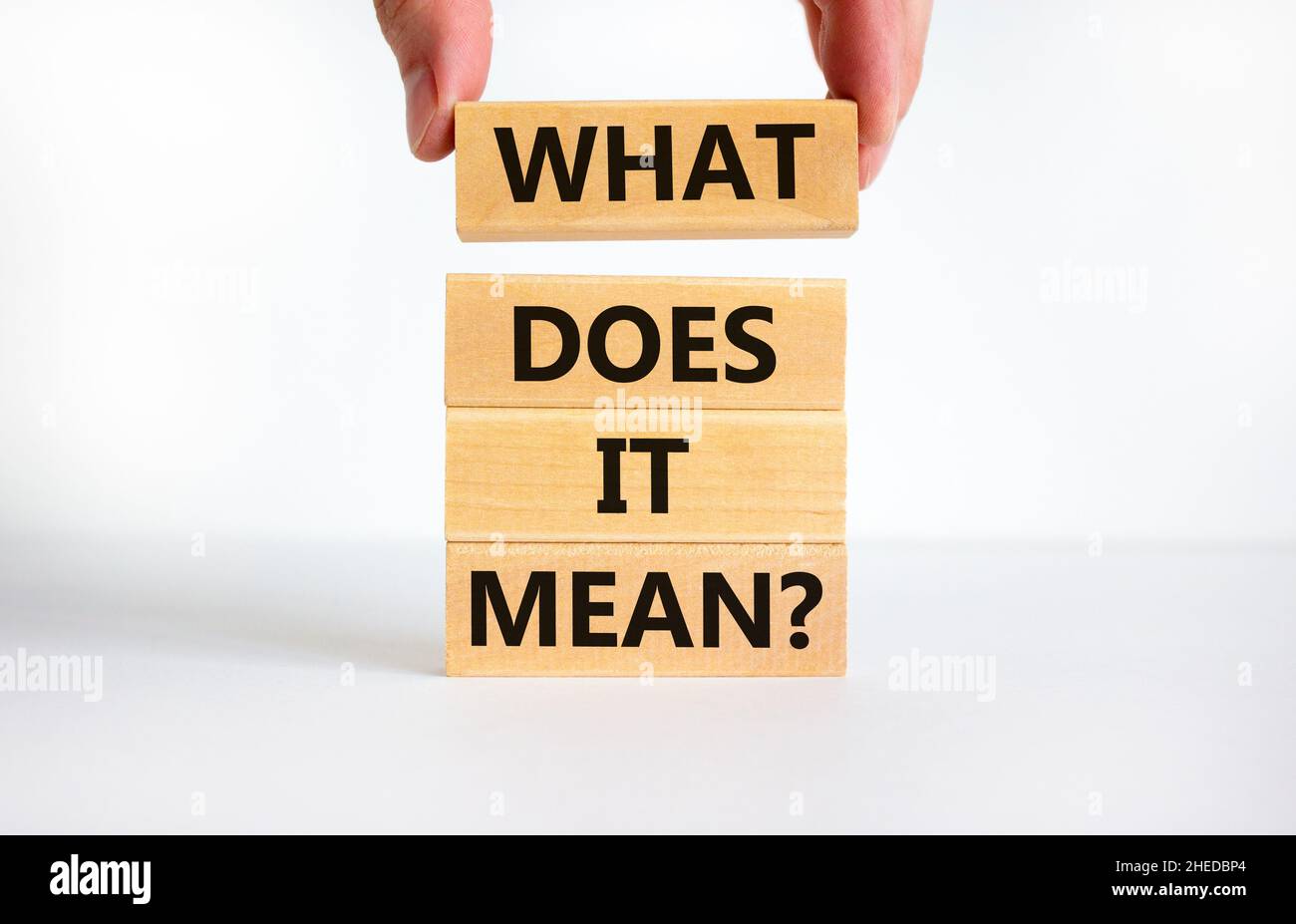 What does it mean symbol. Concept words What does it mean on wooden ...