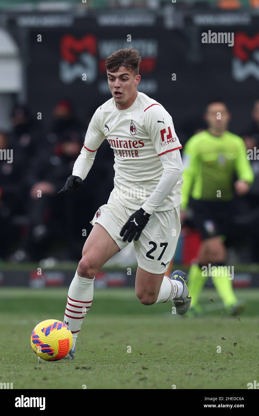 Pier Luigi Penzo stadium, Venice, Italy, January 09, 2022, Daniel ...