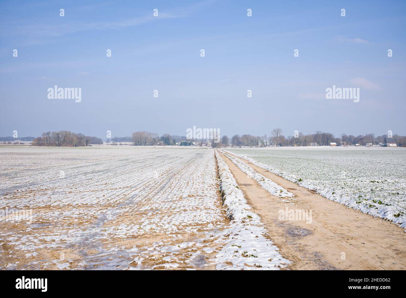 This landscape photo was taken in Europe, France, Normandy, between ...