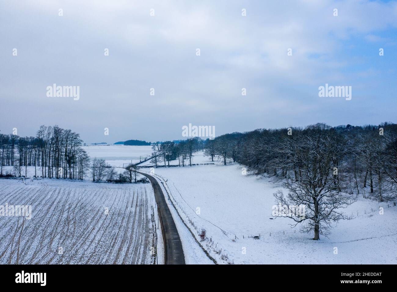This landscape photo was taken in Europe, France, Normandy, between ...