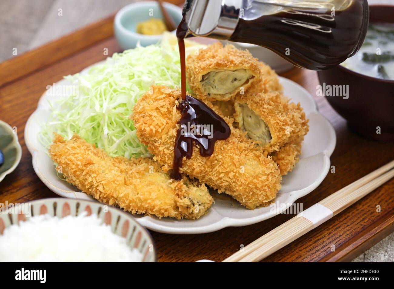 Kaki fry hi-res stock photography and images - Alamy