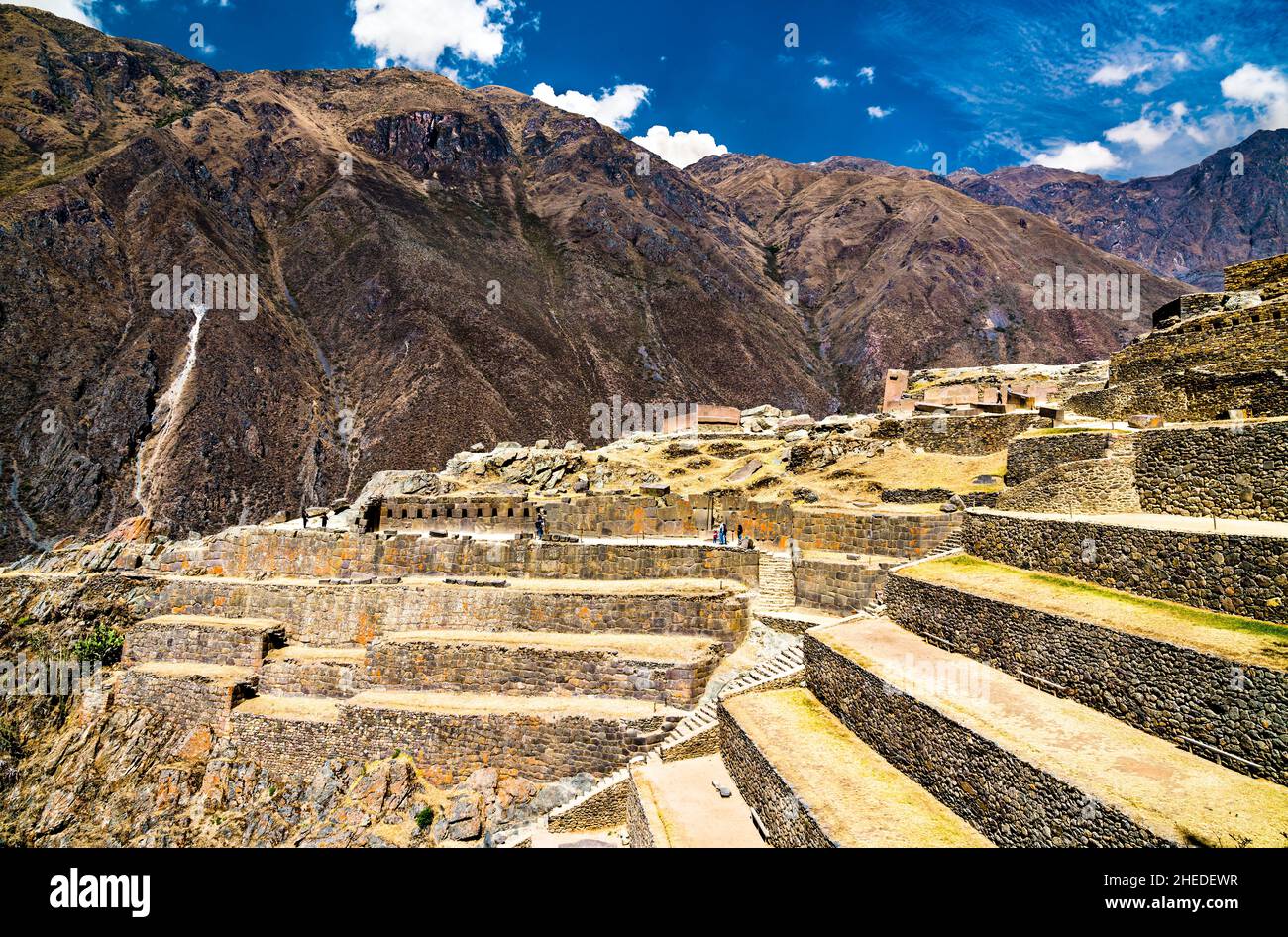 Andes peru inca terrace hi-res stock photography and images - Alamy