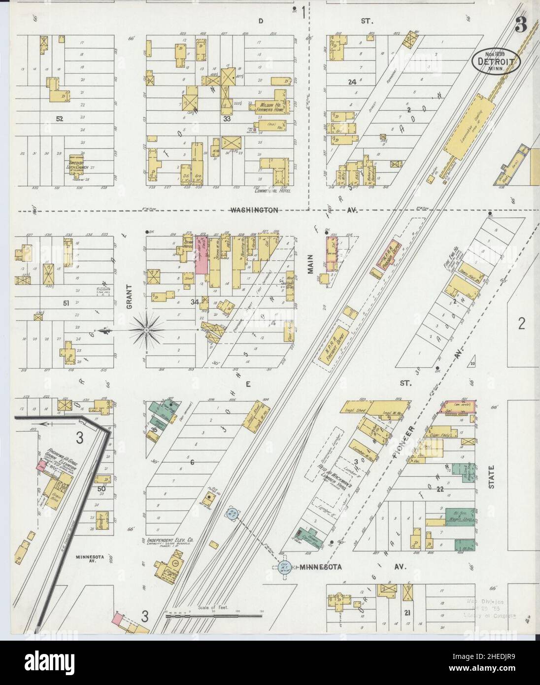Map of becker minnesota hi-res stock photography and images - Alamy