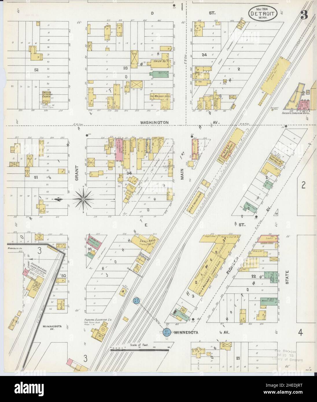 Becker minnesota map hi-res stock photography and images - Alamy