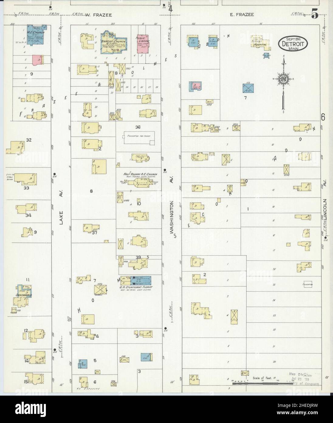 Becker minnesota map hi-res stock photography and images - Alamy