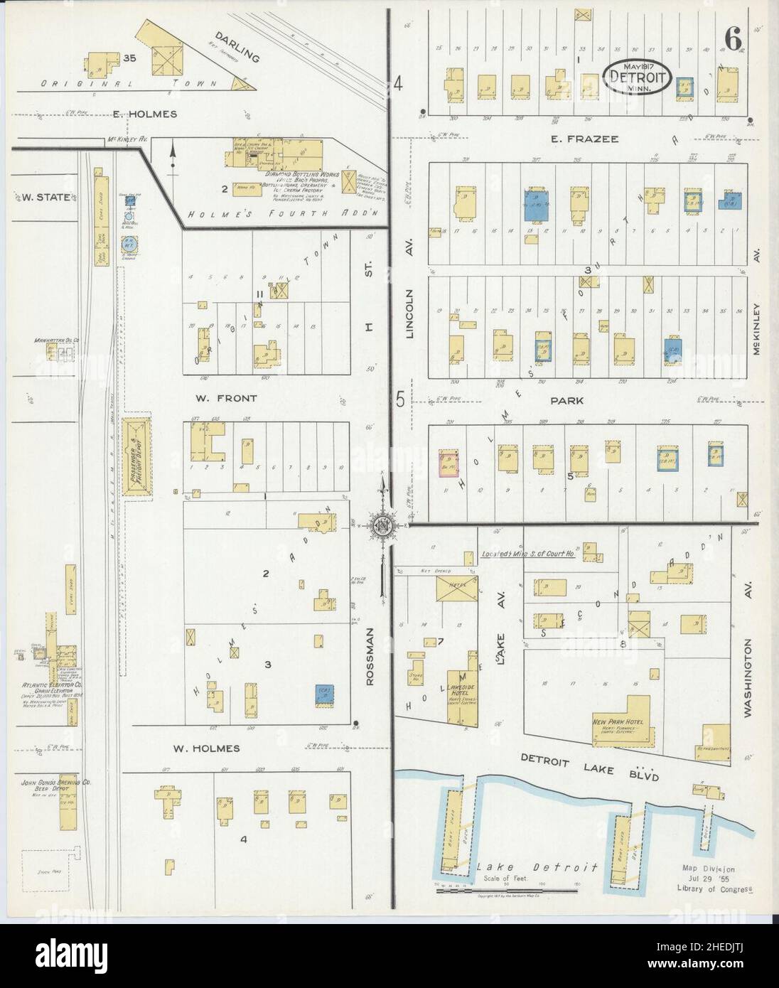 Becker minnesota map hi-res stock photography and images - Alamy