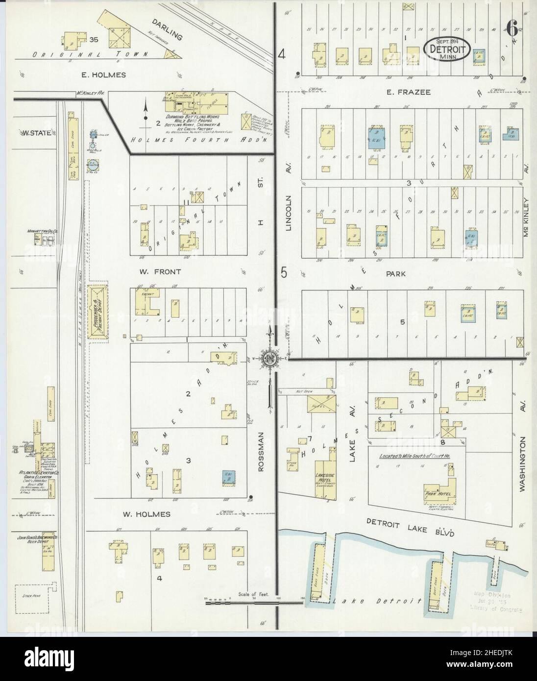 Becker minnesota map hi-res stock photography and images - Alamy