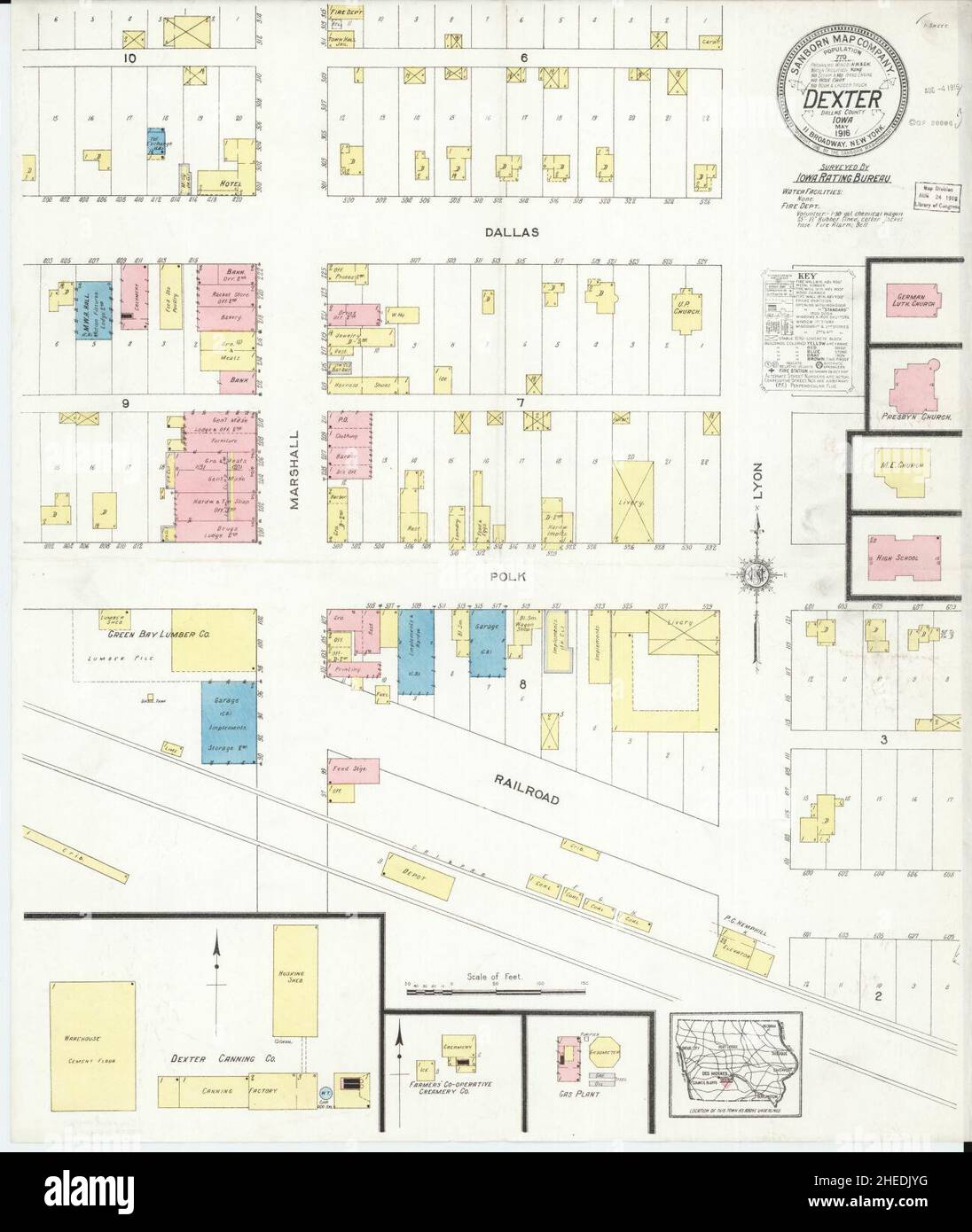 Dexter map hi-res stock photography and images - Alamy