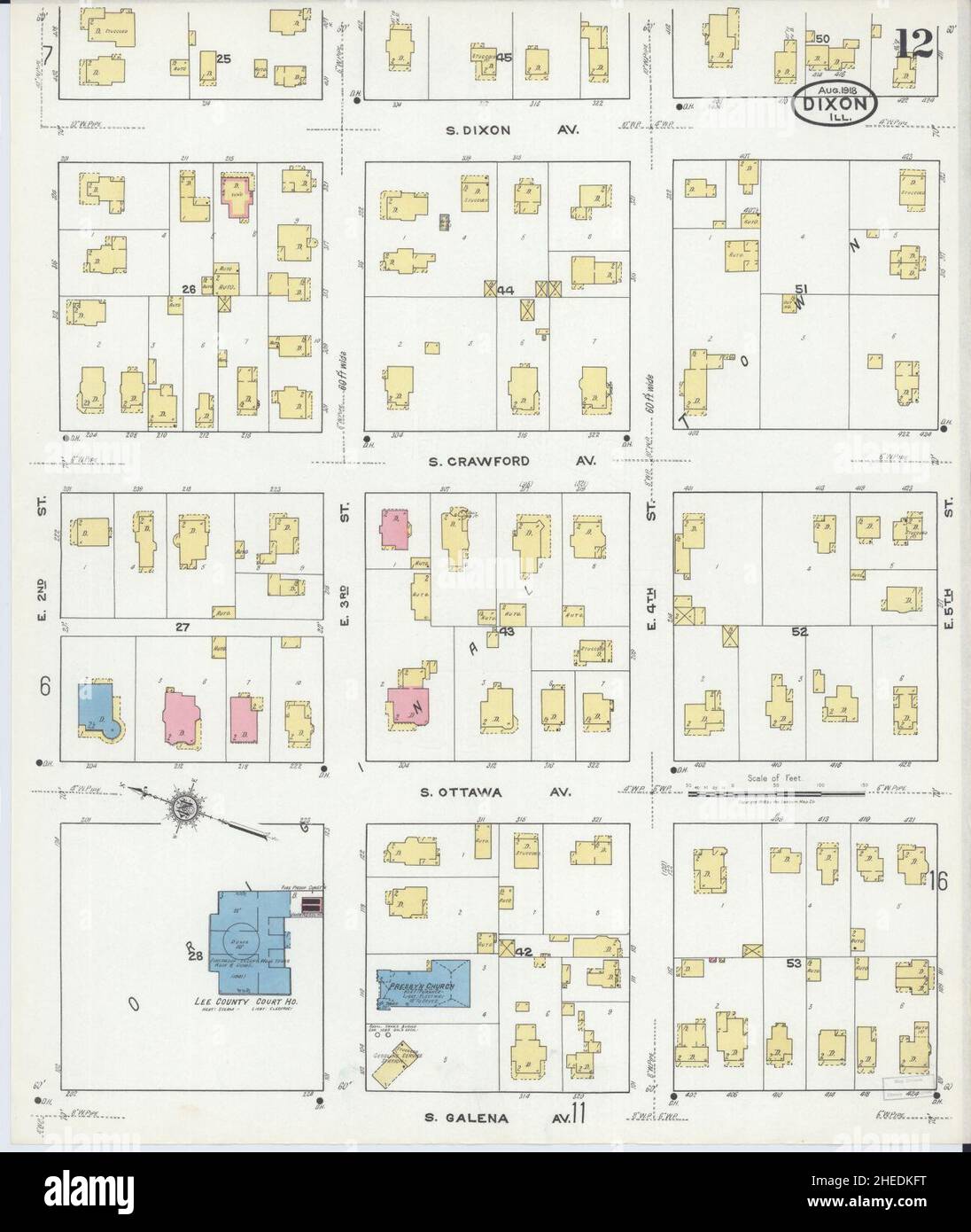 Dixon map hi-res stock photography and images - Alamy