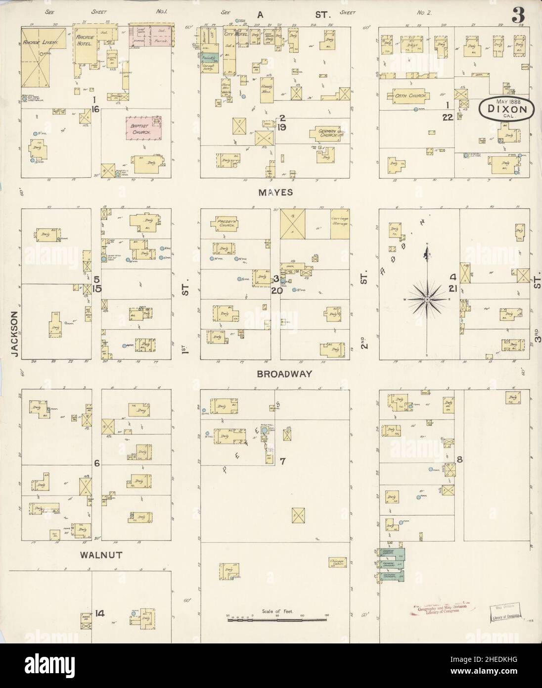 Solano county map hi-res stock photography and images - Alamy