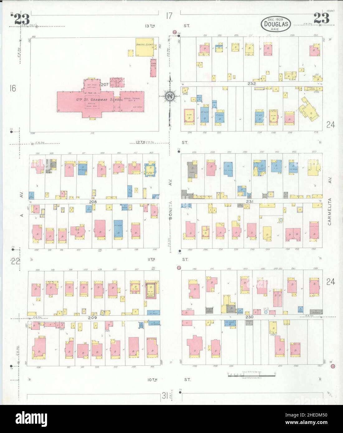 Cochise county map hi-res stock photography and images - Alamy