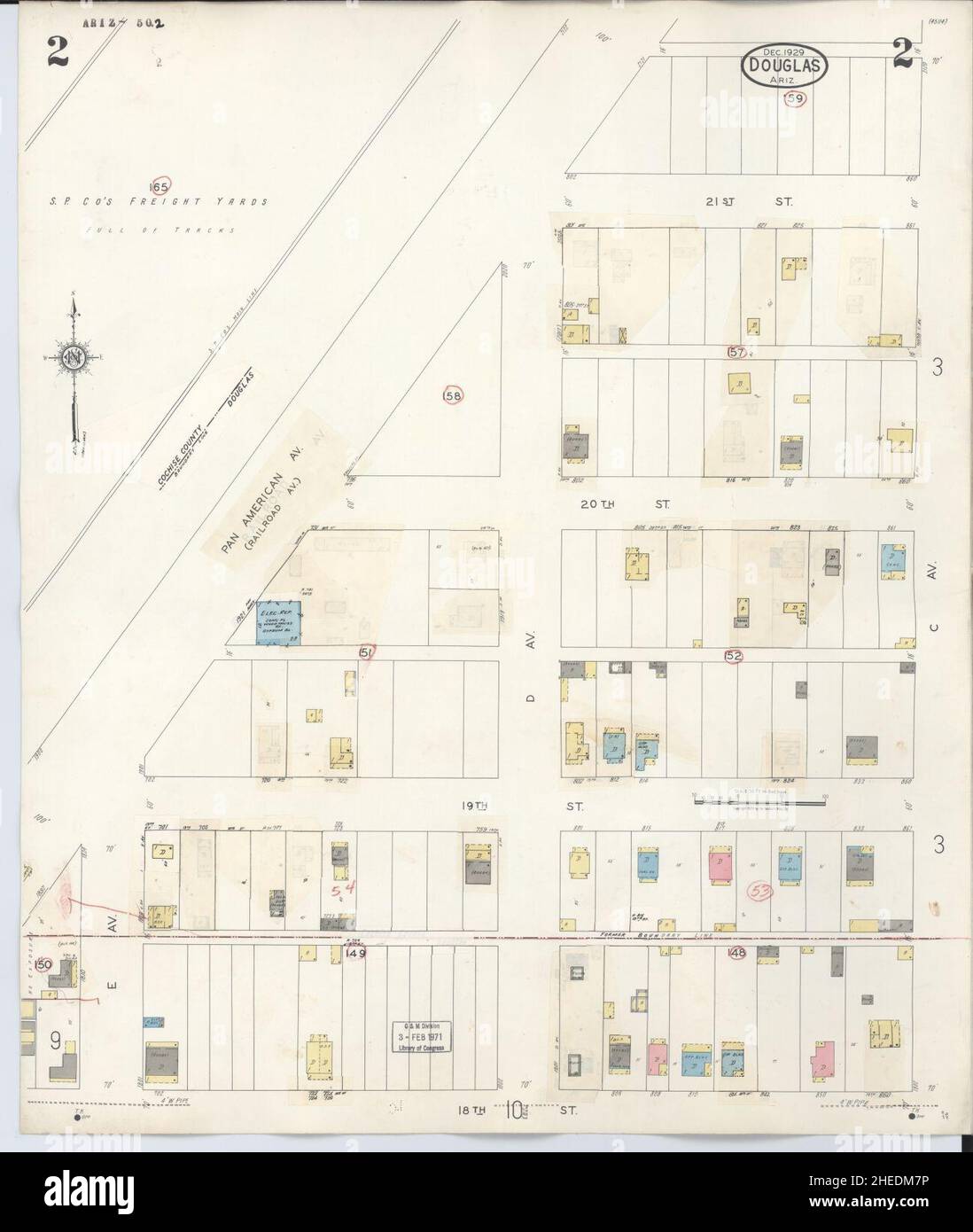 Cochise county map hi-res stock photography and images - Alamy