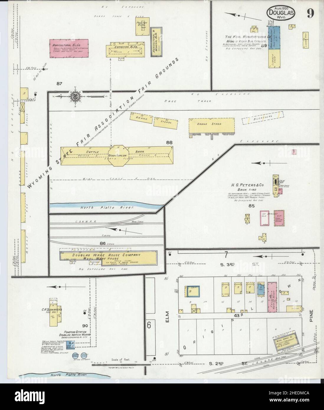 Map of converse hi-res stock photography and images - Alamy