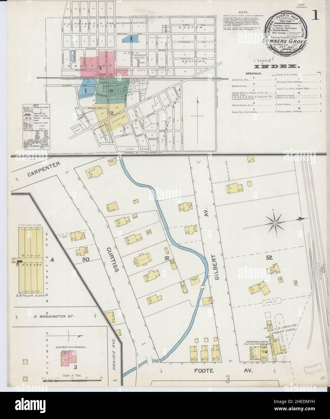 Map of dupage hi-res stock photography and images - Alamy