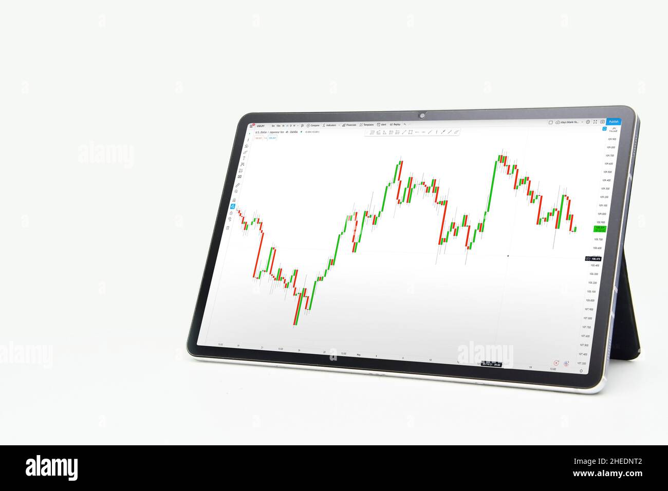 Forex chart diagram Cut Out Stock Images & Pictures - Alamy