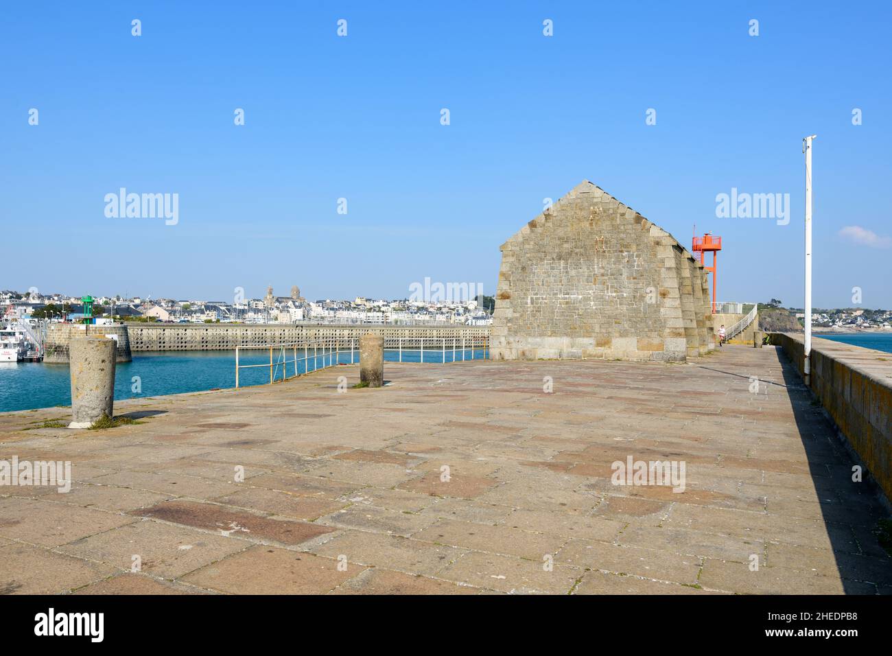 This landscape photo was taken in Europe, France, Normandy, Manche, in ...
