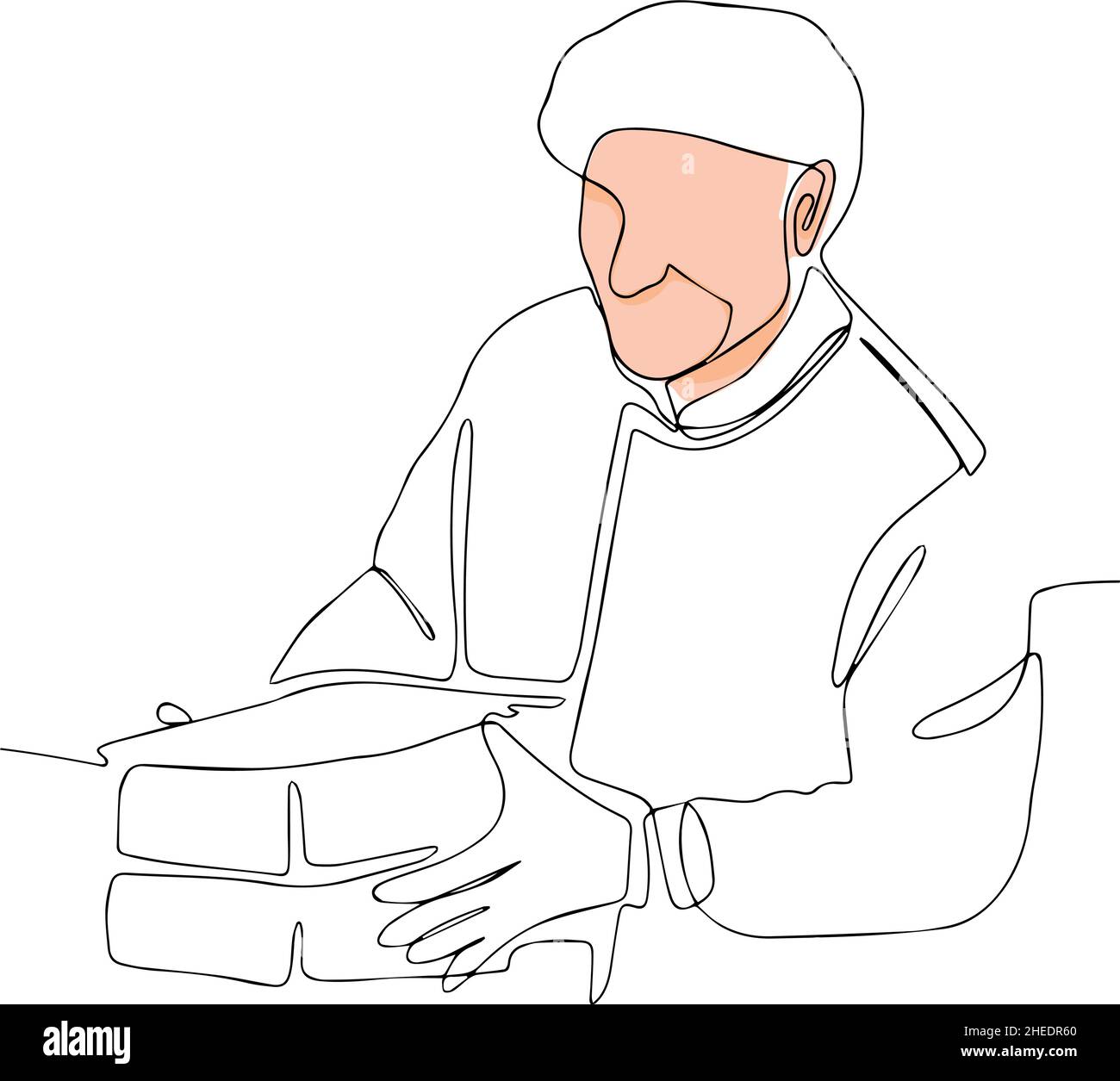 Confident outline Stock Vector Images - Alamy