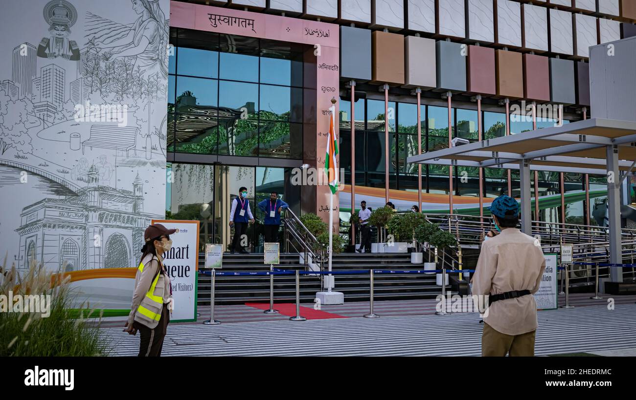 India pavilion at Expo 2020 Stock Photo - Alamy