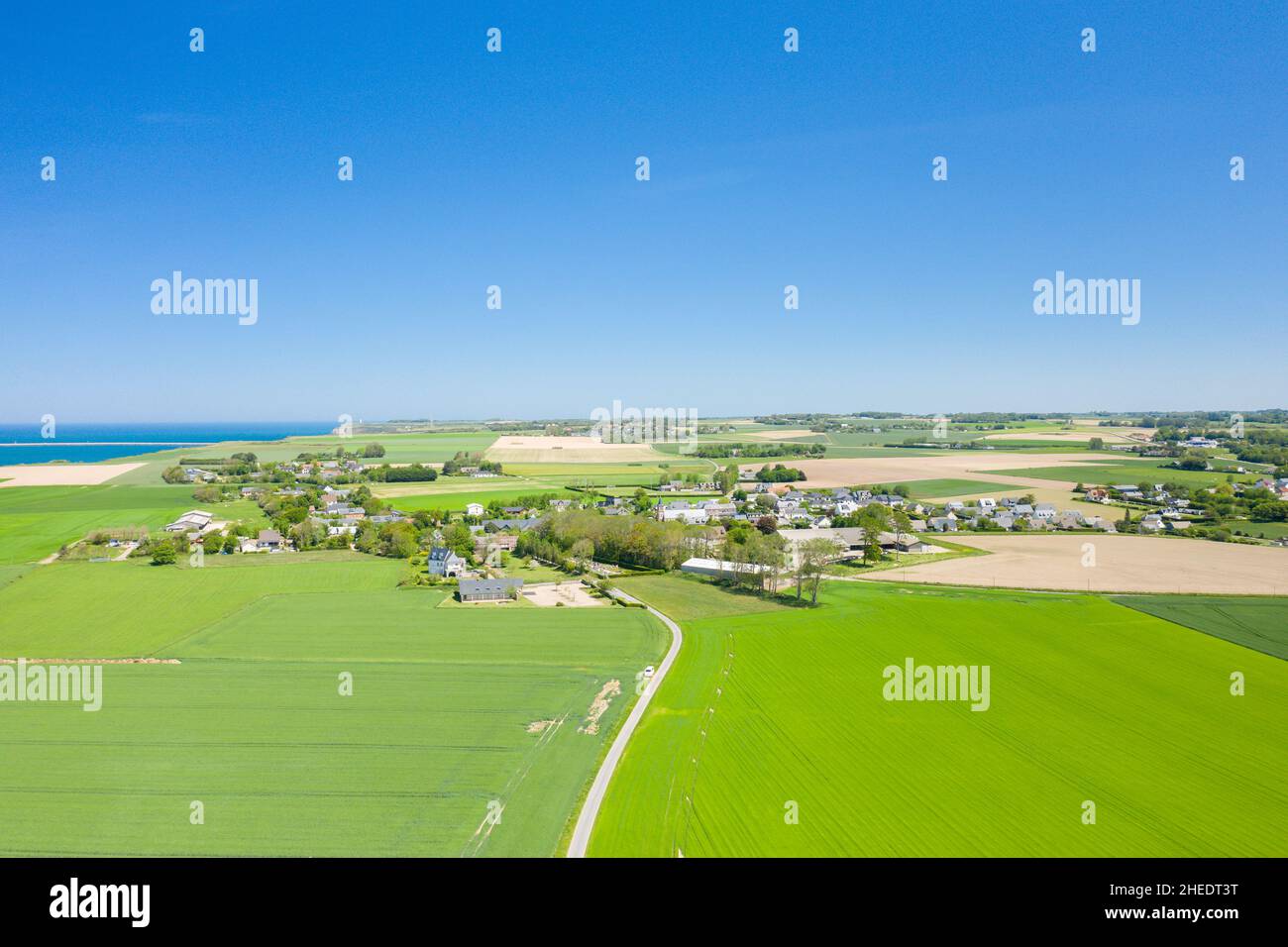 Its a photo of the countryside in normandy hi-res stock photography and ...