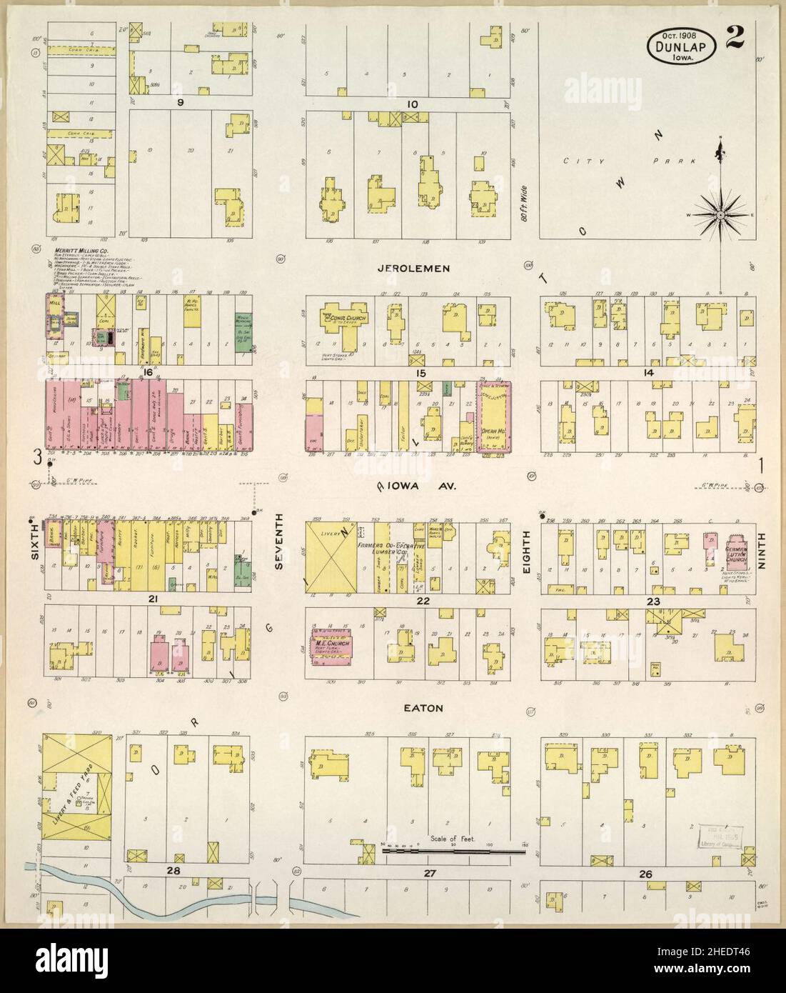 Map of dunlap hi-res stock photography and images - Alamy