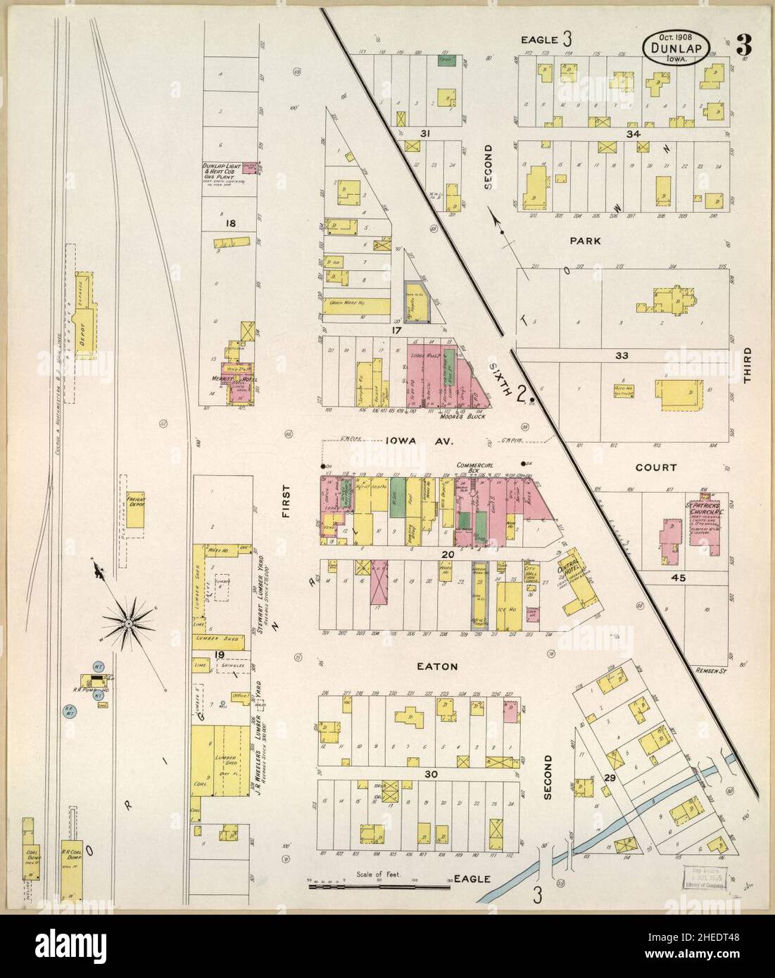 Dunlap map hi-res stock photography and images - Alamy