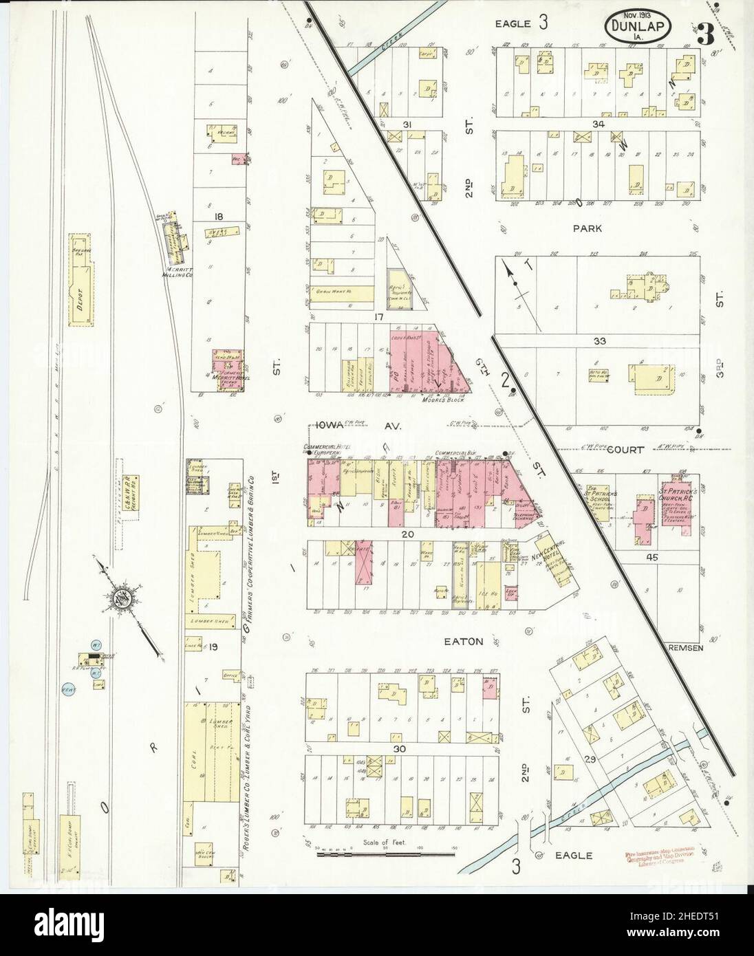 Dunlap map hi-res stock photography and images - Alamy