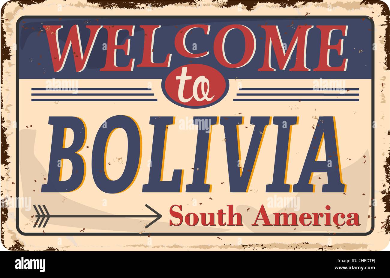 Bolivian vintage poster hi-res stock photography and images - Alamy