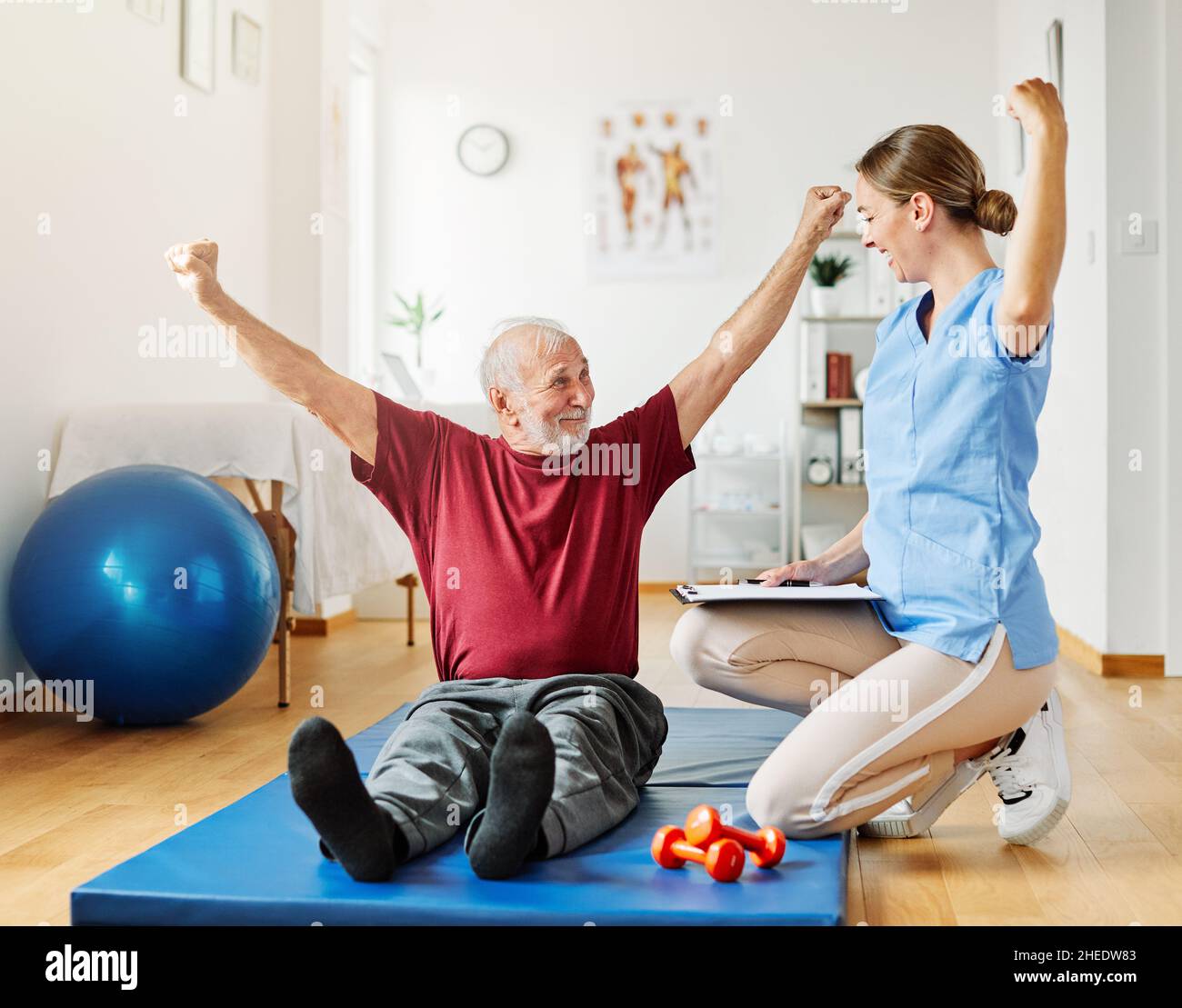 Muscle strength therapy hi-res stock photography and images - Alamy