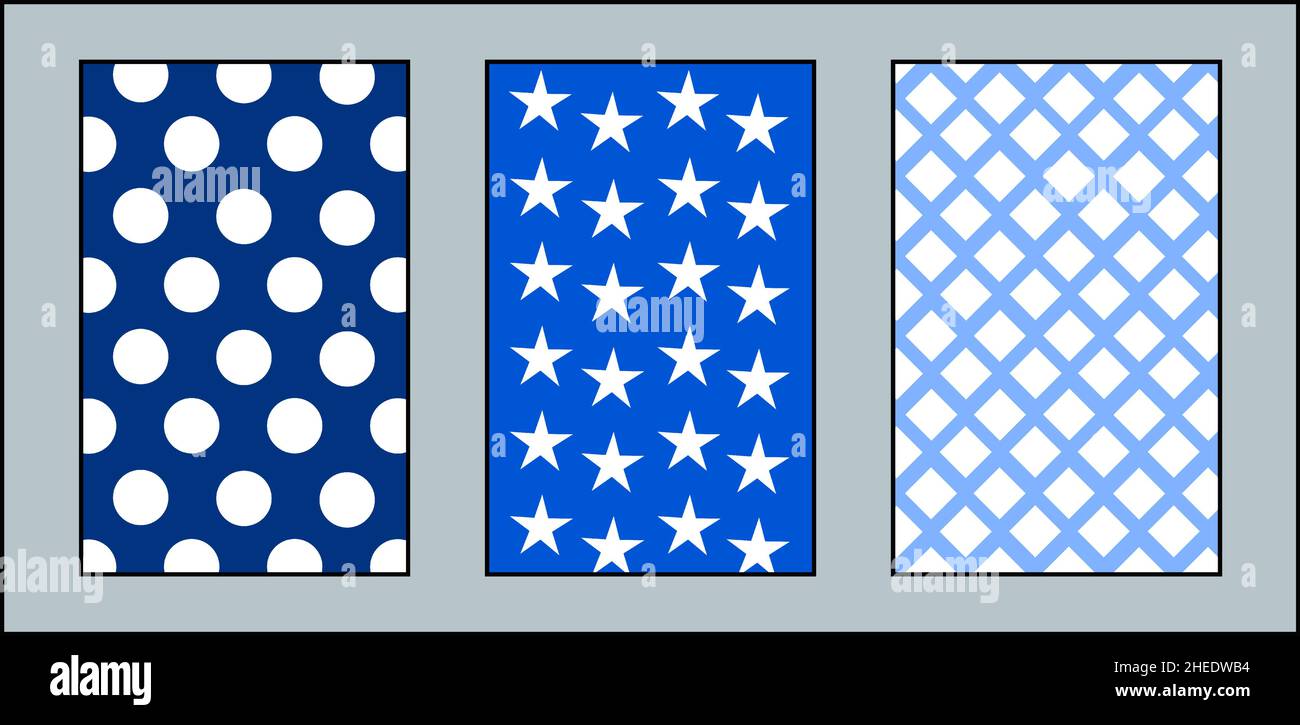 Light squares and stars pattern Stock Vector Images - Alamy