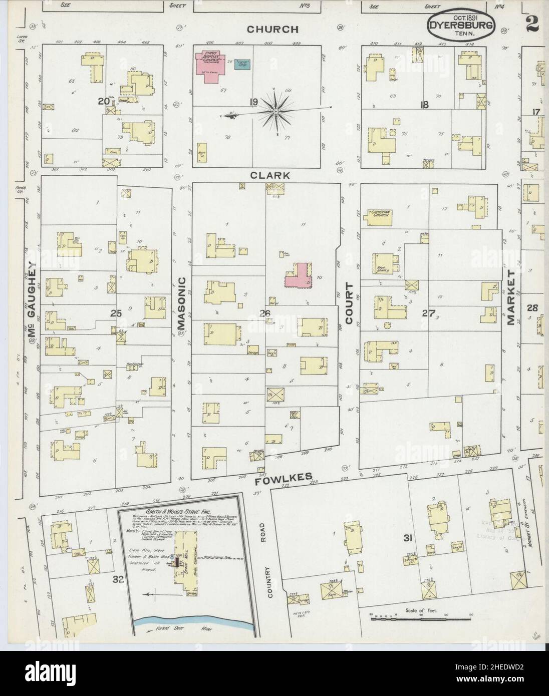 Dyer county map hi-res stock photography and images - Alamy