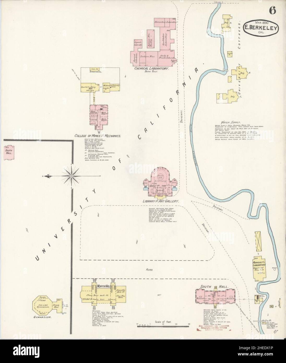 Berkeley california map hi-res stock photography and images - Alamy