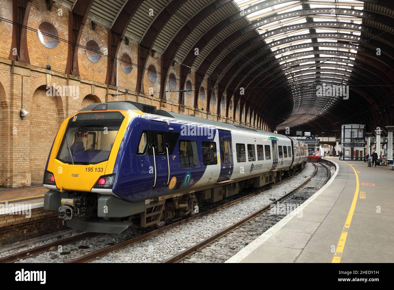 Northern Class 195 CAF-built "Civity" diesel multiple unit no. 195133 ...