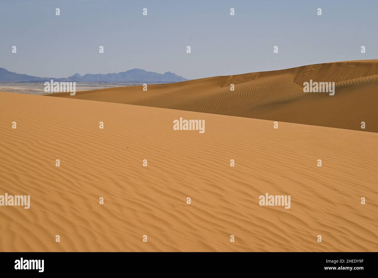 Landscape during the Stage 8 of the Dakar Rally 2022 between Al ...