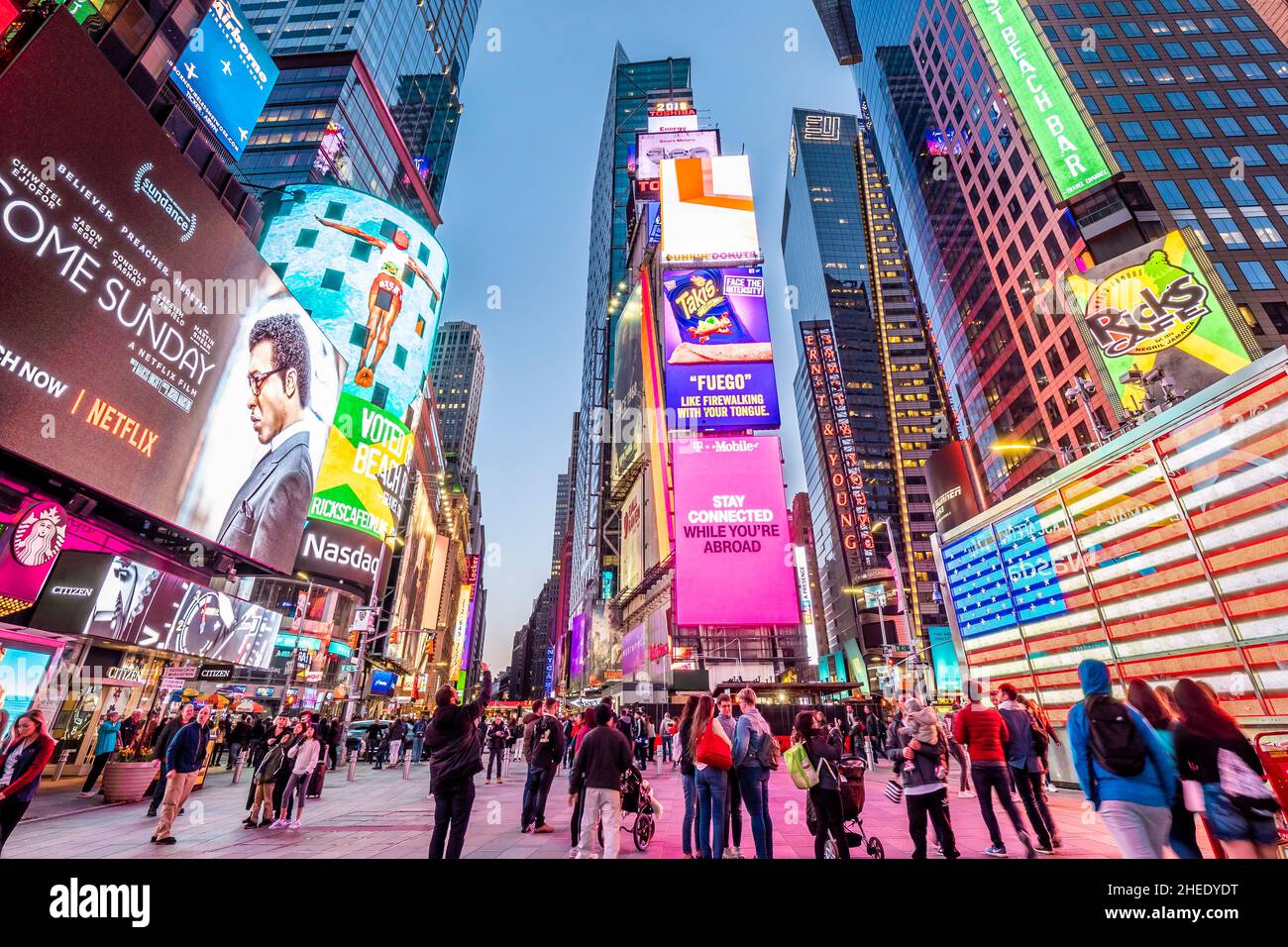 Times Square in New York city, USA Stock Photo - Alamy