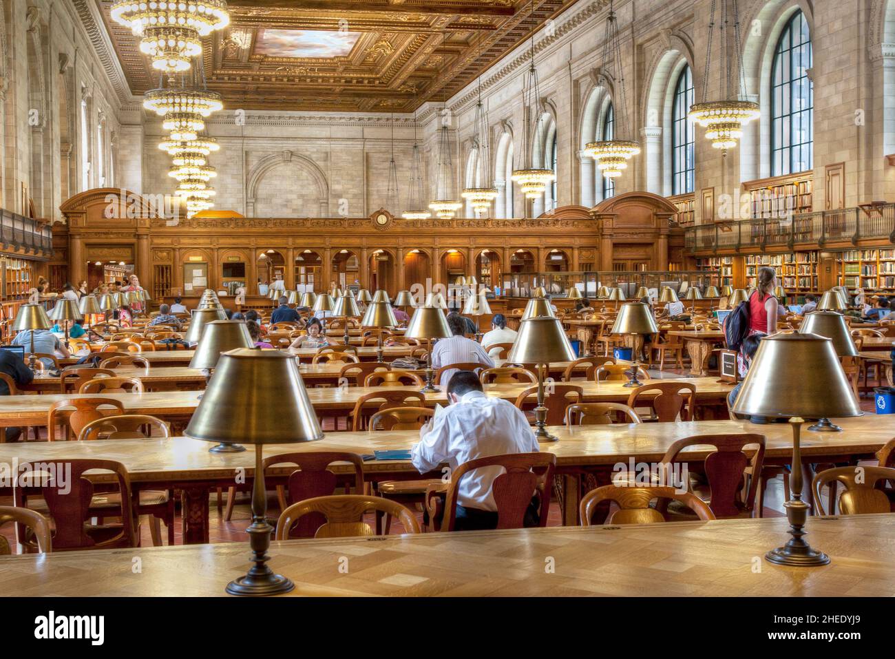 The New York Public Library Stock Photo - Alamy