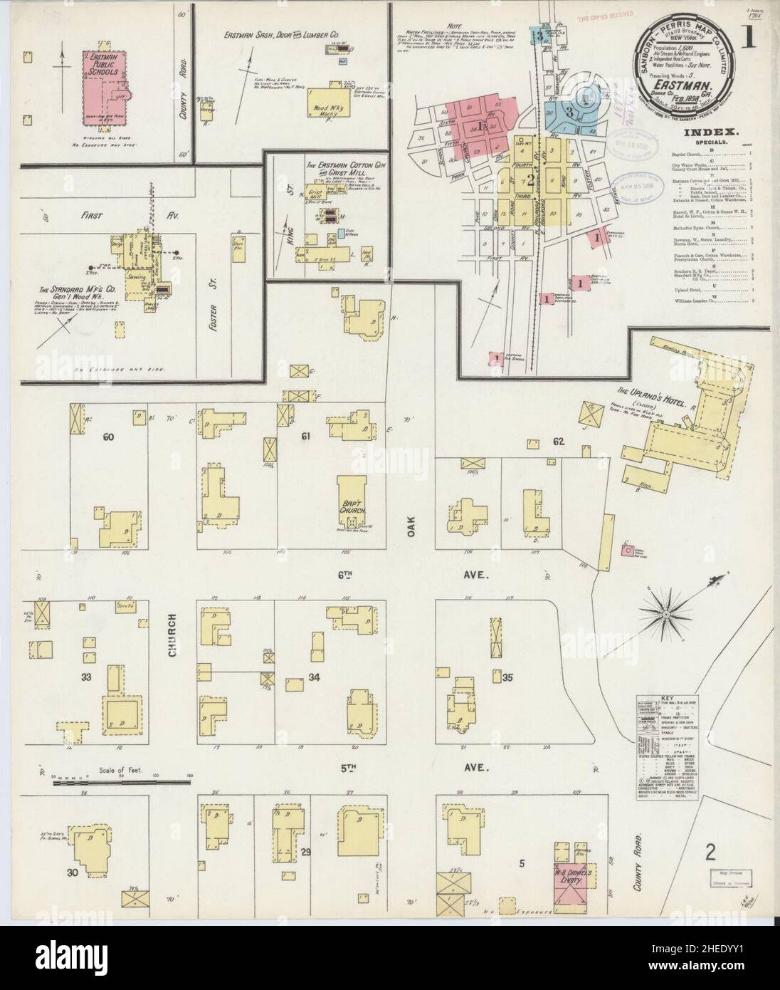Eastman map hi-res stock photography and images - Alamy